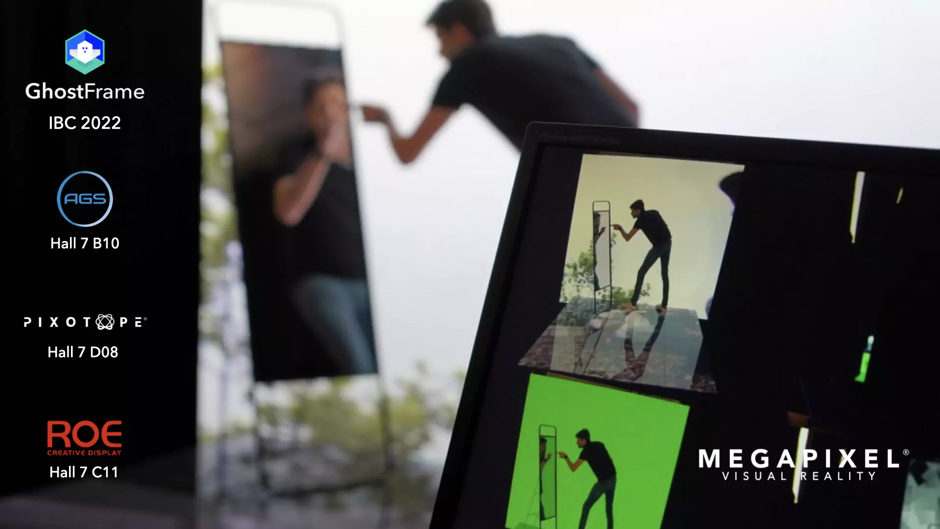 Live GhostFrame Technology Demos at IBC 2022 - Megapixel